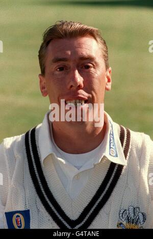 Cricket Photocall. David Ward, Surrey CCC Stock Photo - Alamy