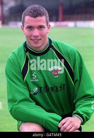 BLACKPOOL Barnes. Phil Barnes OF BLACKPOOL FOOTBALL CLUB Stock Photo ...