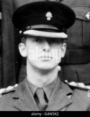 Belfast, Northern Ireland January 1980. Gerry Fitt MP, with ...