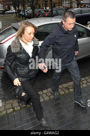 The parents of Nikitta Grender, Paul Brunnock and Marcia Grender, leave ...