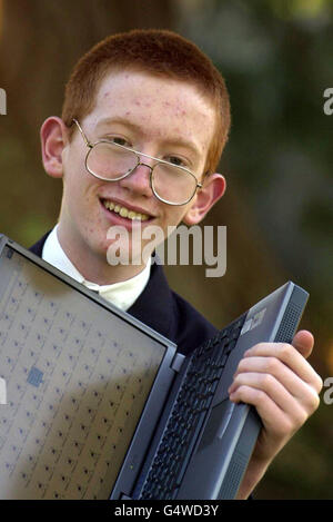 Welby McRoberts, a 15 year old schoolboy who is developing a computer ...