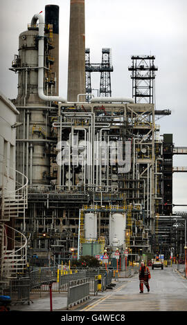 Humber Refinery. A general view of the Humber Refinery, operated by ...