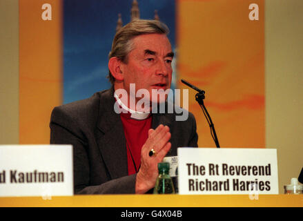 The new Bishop of Oxford, the Rev Richard Harries, at Church House ...