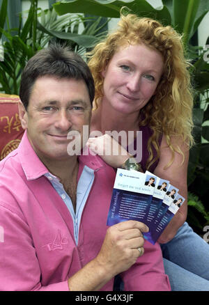 BBC TV's Ground Force presenters Alan Titchmarsh and Charlie Dimmock at ...