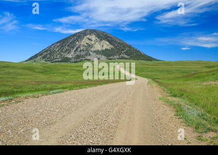 prairie below west butte in the sweet grass hills near whitlash ...