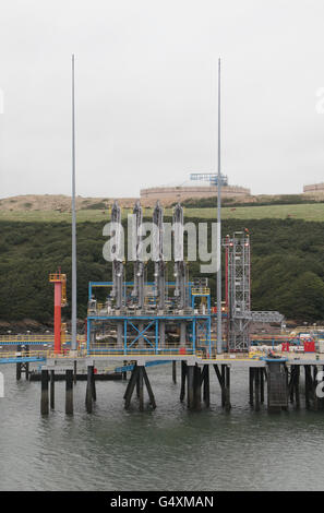 The Dragon Liquefied Natural Gas terminal in Milford Haven ...