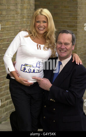 Camelot's lottery draw manager John Willan shows off the machine which ...