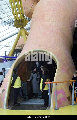 The body zone inside the millennium dome year 2000 exhibition North ...