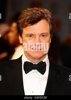 Colin Firth arriving for the 2012 British Academy Film Awards (BAFTA ...