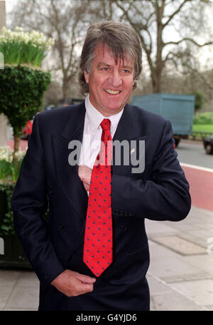 Disc Jockey Ed Stewart. Radio One DJ Ed Stewart with his wife Chiara ...