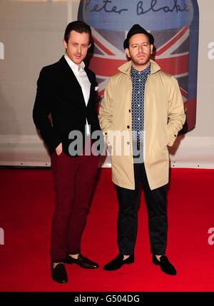 Chase and Status arriving for The BRIT Awards 2025 at London's O2 Arena ...
