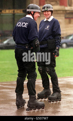 WPC Janice Jarvis and PC Ken Hynd from the Royal Parks Constabulary ...