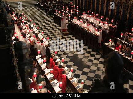 Westminster Abbey, London - The Choir. View showing the Choir (built ...