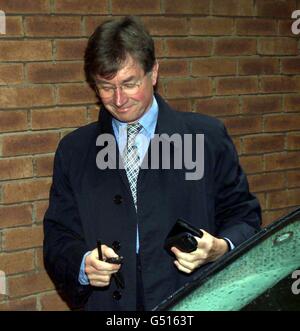 Bob Ayling, chairman of the New Millennium Experience Company arrives ...