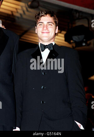 American actor Joaquin Phoenix, brother of the late actor River Phoenix ...