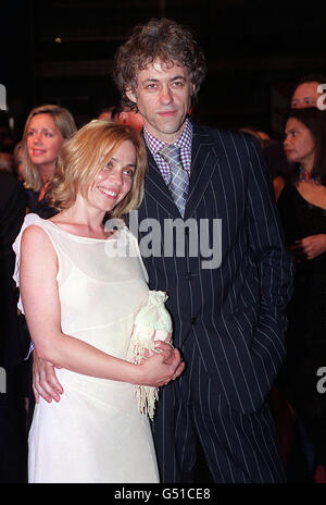 Sir Bob Geldof and his partner Jeanne Marine arrive for the special ...