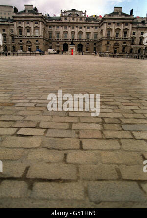 The Courtyard at the recently renovated Somerset House, which opens to ...