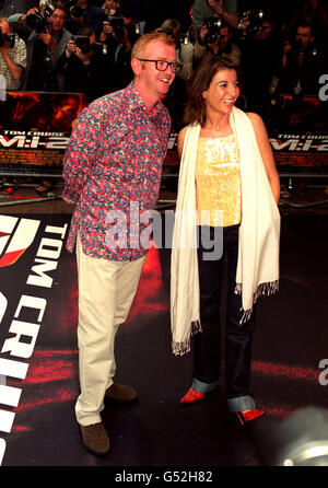 HOLLY SAMOS & CHRIS EVANS MISSION IMPOSSIBLE 2 PREMIER LONDON/ENGLAND ...