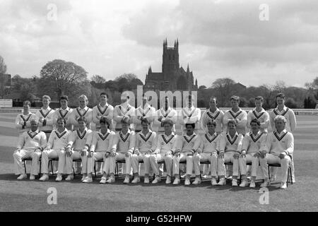 Graham Dilley, Worcestershire CCC Stock Photo - Alamy