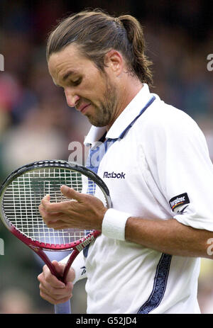 Wimbledon Pat Rafter Stock Photo - Alamy