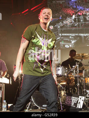 Professor Green performing live on stage at Liverpool O2 Academy ...