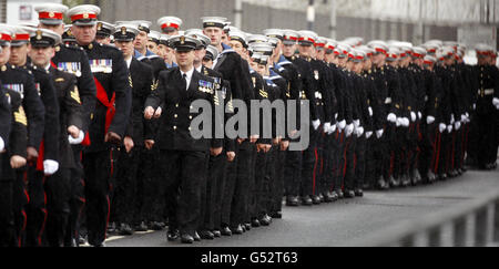 Commandos mark the official formation of 43 Commando Fleet Protection ...