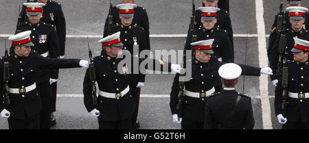 Commandos mark the official formation of 43 Commando Fleet Protection ...