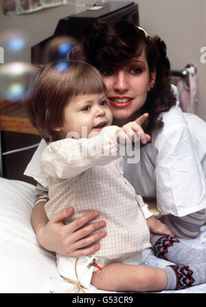 Two year old Ben Hardwick, who left hospital after becoming Britain's ...