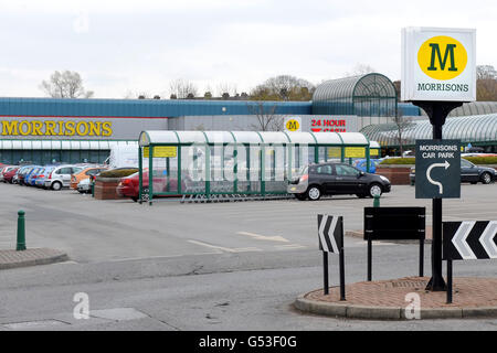 Bradford Views. General view of Morrisons supermarket, 275 Bradford ...
