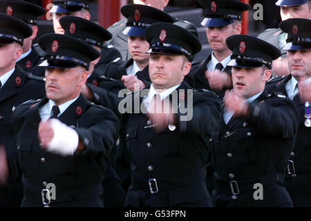 The final squad of Royal Ulster Constabulary recruits pass out at ...