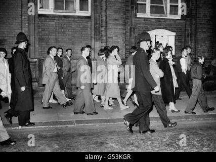 British Crime - Riots - Notting Hill Gate Race Riots - London - 1958. A ...