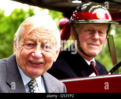 Colin Perry, the author of book entitled Boy in the Blitz, left, with ...