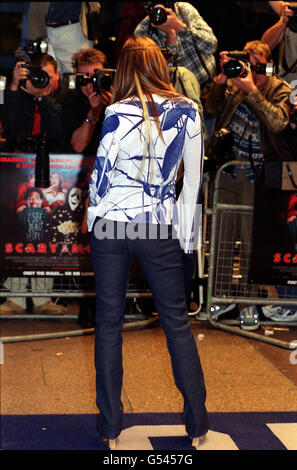 Carmen Electra arrives at the premiere of "Scary Movie" on Wednesday ...
