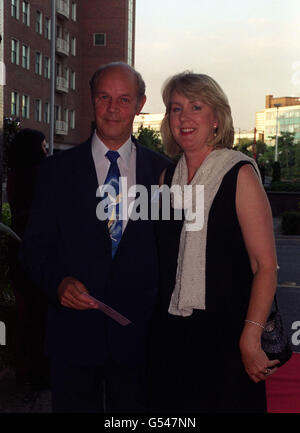 Brian Cant, children's television presenter, pictured with wife, writer ...
