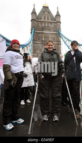 Claire Lomas 32, left paralysed from the chest down following a horse ...