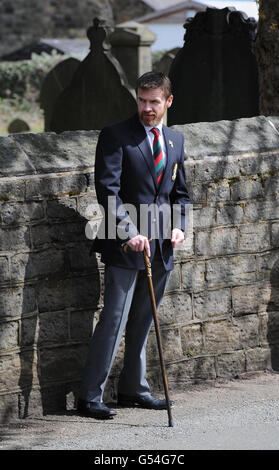 Corporal Jake Hartley funeral Stock Photo - Alamy