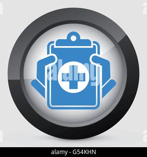 Medical records icon Stock Vector Image & Art - Alamy