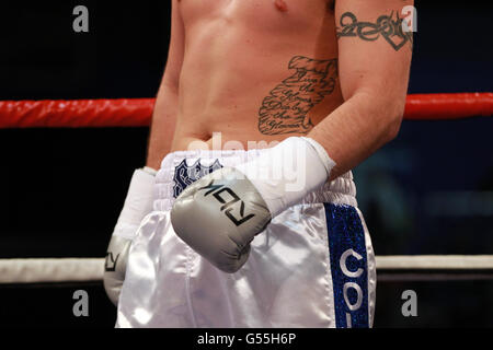 Boxing - Stephen Simmons v Hastings Rasani - Braehead Arena Stock Photo ...