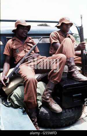 RHODESIAN ARMY : 1980 Stock Photo - Alamy