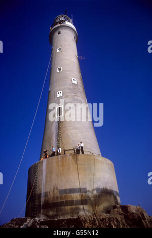 Landmarks - Bishop Rock Lighthouse - Isles of Scilly Stock Photo - Alamy