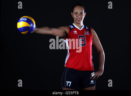 GB Women's Volleyball player Rachel Bragg during a photocall at the ...