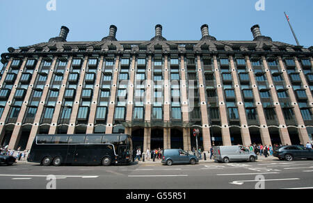 General View GV of Portcullis House, Bridge Street, Westminster, London ...