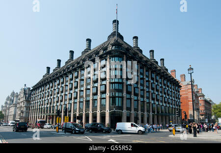 General View GV of Portcullis House, Bridge Street, Westminster, London ...