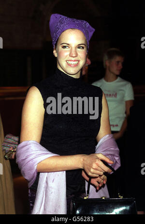 Model Alexandra Aitken, daughter of Jonathan Aitken, at The Mexican film premiere at Planet ...