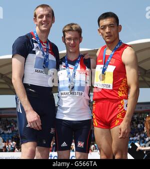 Great Britain's (left-right) Benjamin West, Alexandra Bell, Hannah ...