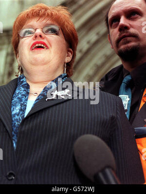 Maralyn Adey, mother of Kristian Adey, a 15-year old boy with Down's ...