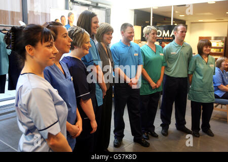 New NHS Scotland uniforms Stock Photo - Alamy