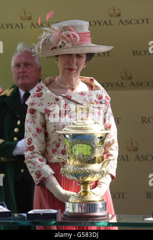 The Princess of Wales during day two of Royal Ascot at Ascot Racecourse ...