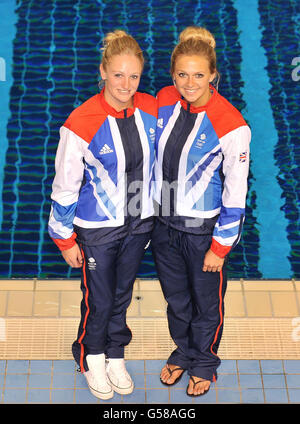GB Olympic diving team members Peter Waterfield (left) and Tom Daley ...