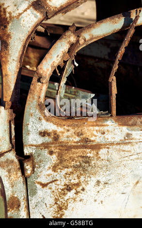 Old Rusted Broken Ford Car Stock Photo - Alamy